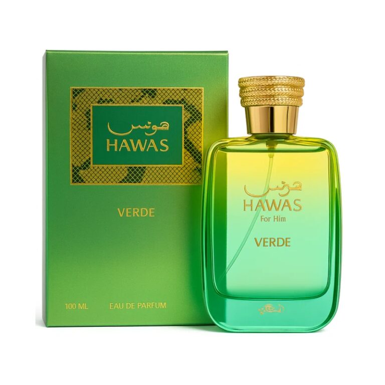 Perfume Rasasi Hawas Verde EDP 100ml Hombre - Perfumes Arabes en México